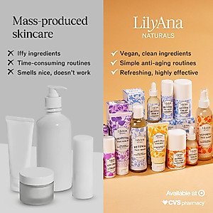 LilyAna Naturals Dark Spot Corrector - Dark Spot Remover for Face - Brightening Face Serum for Women and Men - Niacinamide and Licorice Root -1oz