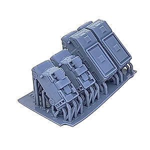 Outland Models Railroad Scenery Structure Camping Vehicle Set-RV & Van 1:160 N Scale