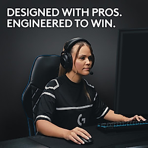 Logitech G PRO X SUPERLIGHT 2 LIGHTSPEED Wireless Gaming Mouse, 8K Polling, Lightweight, LIGHTFORCE Hybrid Switches, HERO 2 Sensor, 888 IPS, 44,000 DPI, 5 Programmable Buttons,USB-C Charging, PC & Mac