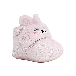 UGG Baby I BIXBEE Llama STUFFIE Fashion Boot, SEASHELL PINK, US 4-5 Unisex Infant