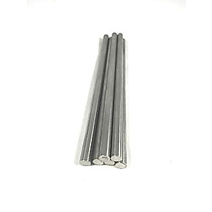 1/8" .125 Pin Stock Round Rod Knife Making- Stainless- 2 PCS x 6"