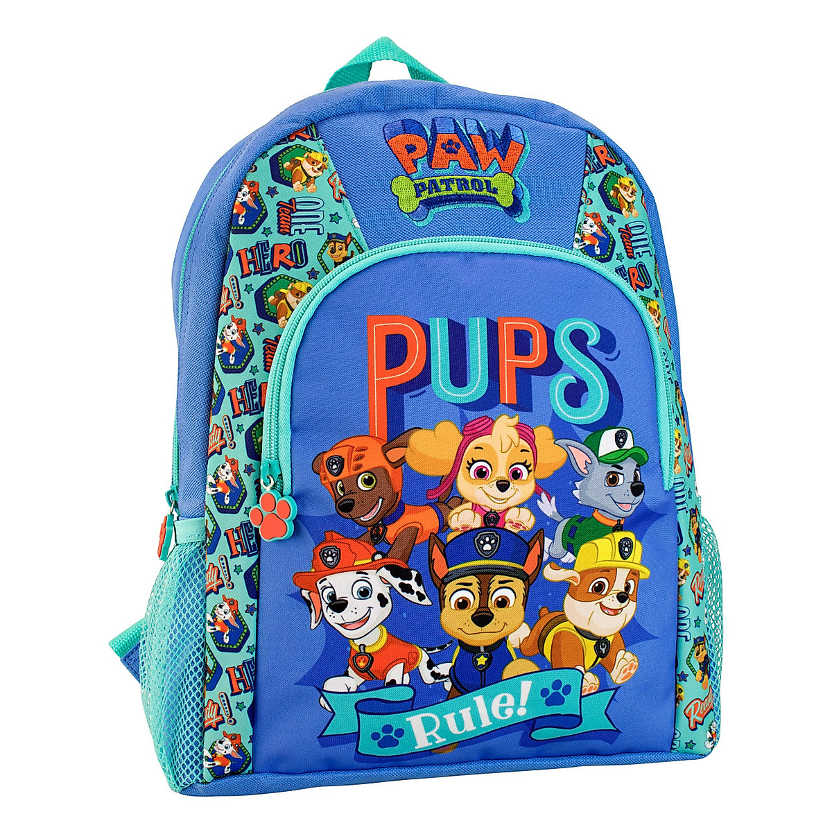 Paw Patrol Backpack Kids Chase, Marshall, Rubble, Skye School Bag