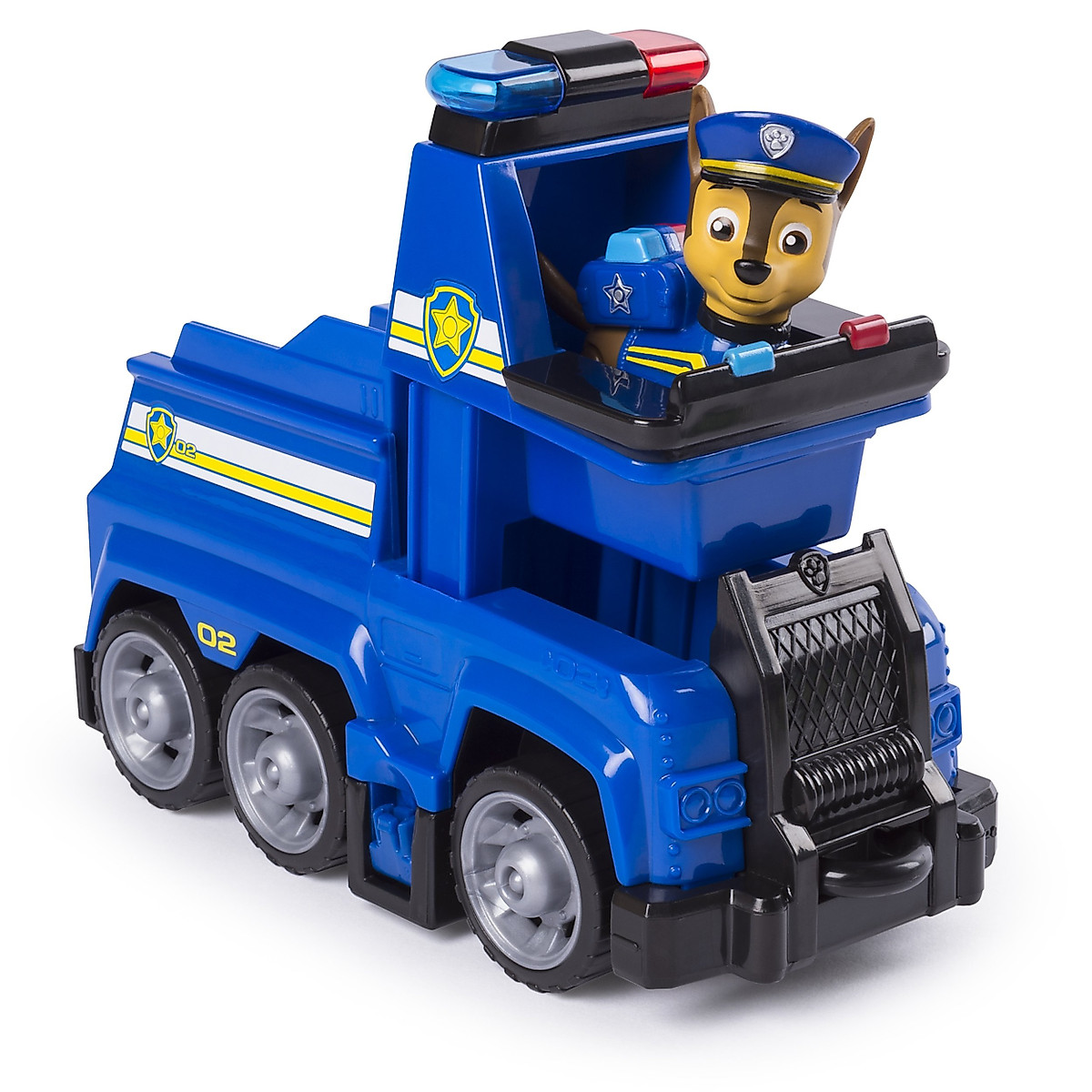 Paw Patrol Ultimate Rescue - Chase’s Ultimate Rescue Police Cruiser with Lifting Seat & Fold-Out Barricade, for Ages 3 & Up