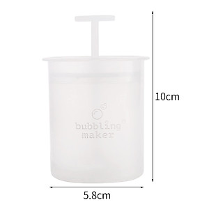 JIBIACB Facial Foamer Face Foam Maker Marshmallow Whip Maker Skincare Tools Facial Cleansing Tool for Face Wash Gift for Her (2pcs, White+Purple)