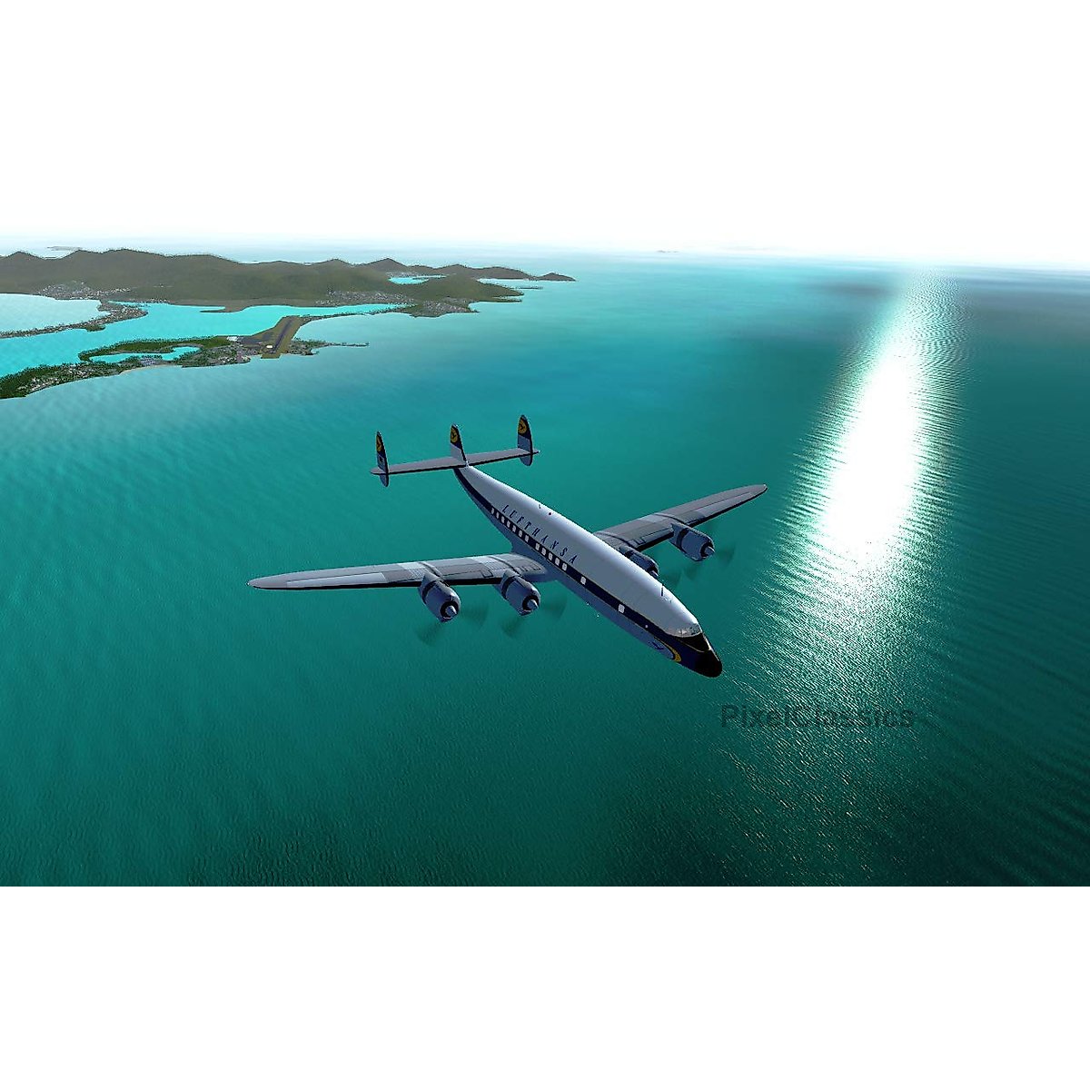 FlightGear Flight Simulator 2023 X Flight Sim Plane & Helicopter Including 600+ Aircraft DVD CD Disc Standard Edition Compatible with Microsoft Windows 11 10 8.1 8 7 Vista PC & Mac OS