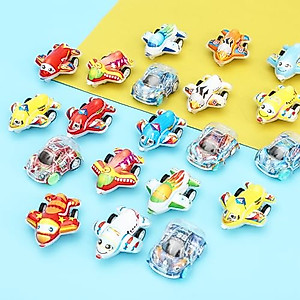 ONEST 60 Pieces Mini Pull Back Cars Airplanes Toy Cars Small Racing Airplane Car Party Favors Carnival Prizes Classroom Rewards Pinata Stocking Goodie Bag Stuffers Birthday Toys for Girls Boys Toddler