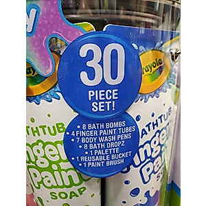 Crayola Bath Activity Bucket( 30 Pc Set)