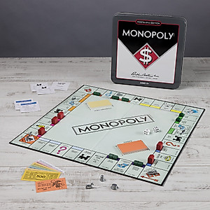WS Game Company Monopoly Nostalgia Edition in Collectible Tin