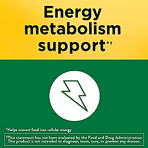 Nature Made Vitamin B1 100 mg, Dietary Supplement for Energy Metabolism Support, 100 Tablets, 100 Day Supply