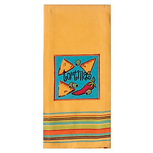 Kay Dee Designs Tortillas Applique Tea Towel