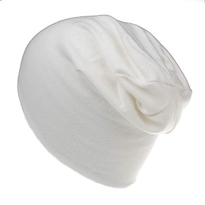 Qandsweet Baby Boy's Hat Kids Cool Knit Beanie Hats Toddlers Caps (Black Dark Grey Red White)