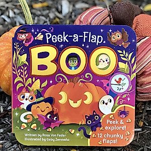Boo Halloween Lift-a-Flap Board Book Ages 0-4 (Peek-A-Flap)