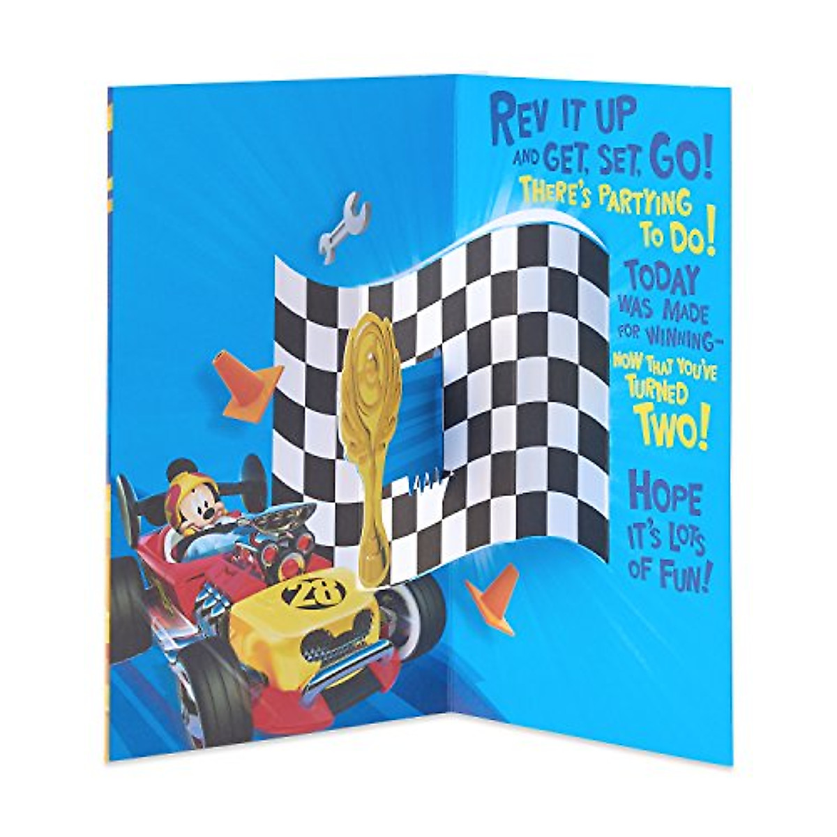 American Greetings 2nd Birthday Card for Boy (Mickey Mouse)