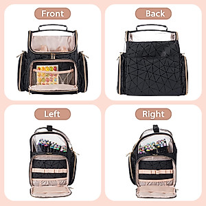 Uross Marker Organizer Case- Marker Storage Case Marker Box Case Marker Storage Marker Bag Pen Organizer Bag Case, Black