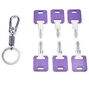 ZTUOAUMA 6X Precut RV Camper Storage Compartment Motorhome Travel Trailer Keys G391 94155 for Global Link Camper Toy Hauler Fastec Bauer Lippert Components Montana Door Lock Replacement Keys