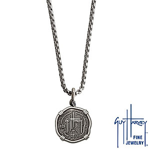 NAUTORA Tarpon Necklace - Pendant Crafted in Sterling Silver on a 22" Necklace Box Chain