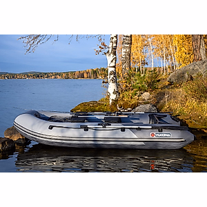 Yukona Inflatable Boat 410 Air Tank Grey+Dark Grey