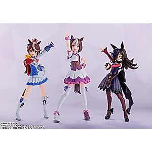 BANDAI SPIRITS(バンダイ スピリッツ) S.H. Figuarts Uma Musume Pretty Derby Special Week, Approx. 5.1 inches (130 mm), PVC & ABS, Pre-Painted Action Figure