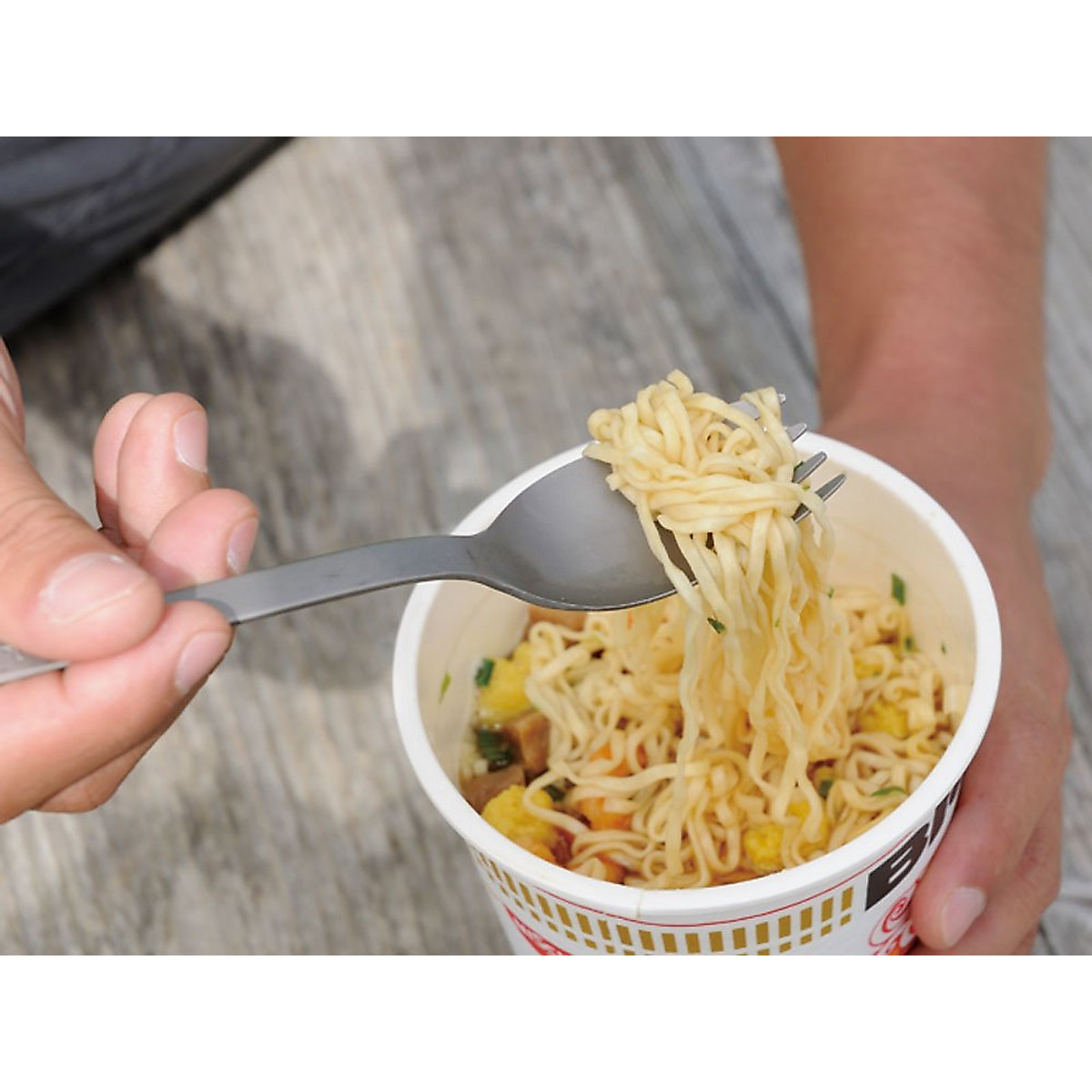 Snow Peak Titanium Foon - Durable and Lightweight Titanium - 1.3 x 6.4 in