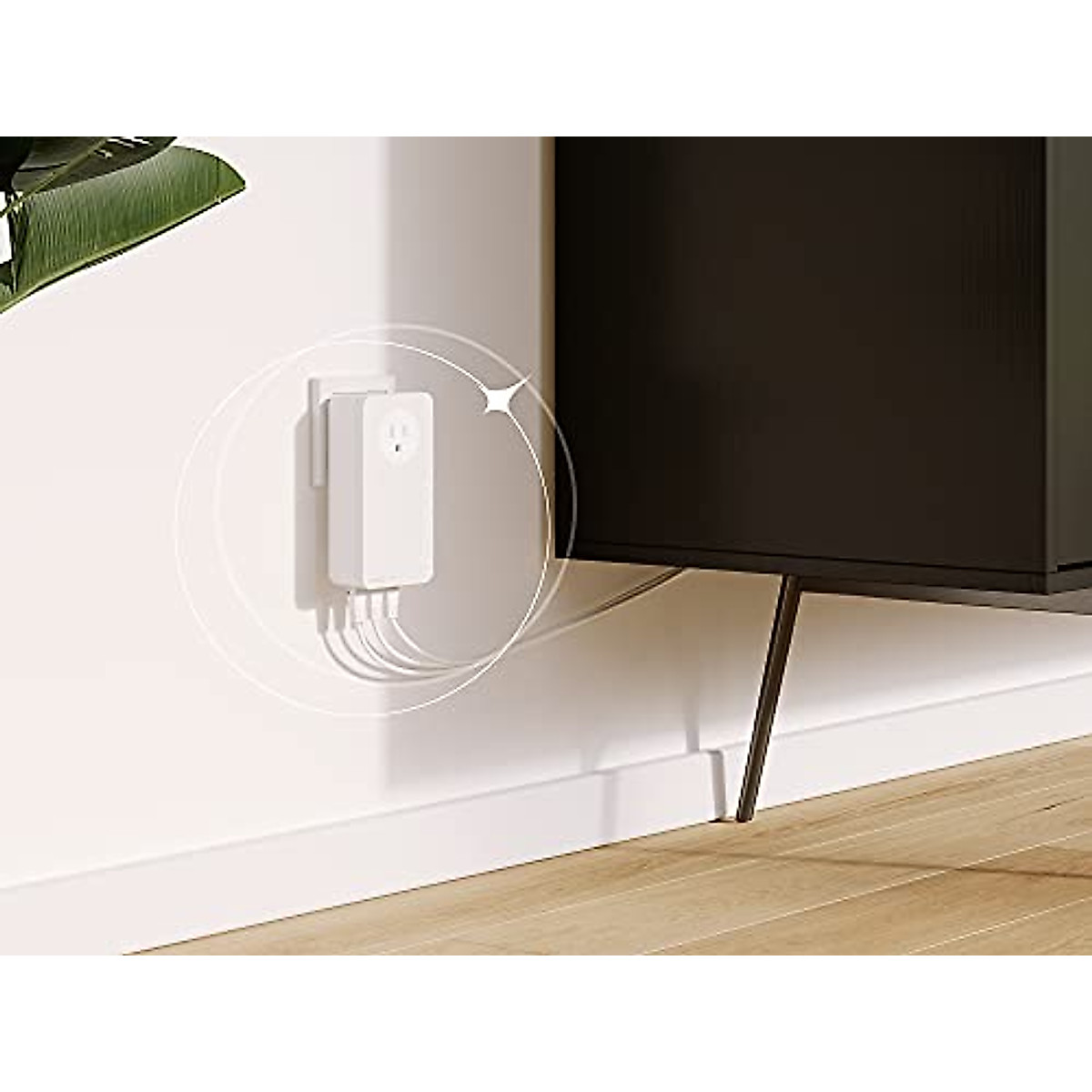 devolo Magic 2 LAN triple Powerline Starter Kit | 2000 Mbps | G.hn Wave 2 | 2 Passthrough Adapters | 4x Gb LAN Ports [3+1] | Plug & Play | 1,600 ft. Coverage | Best for multimedia use