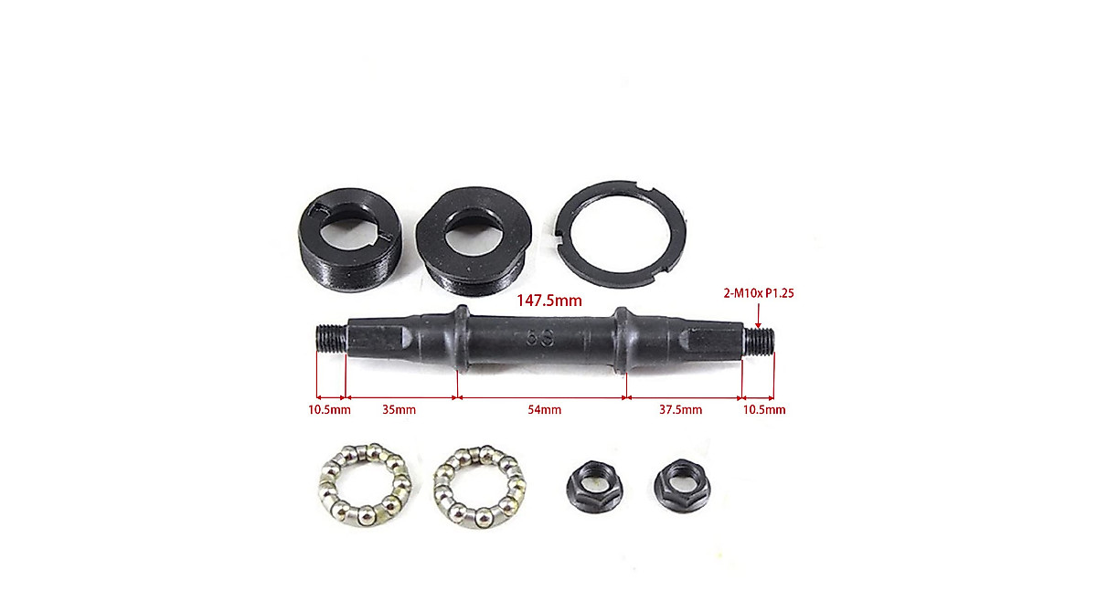 Durable Steel Bike Bottom Brackets Set for Mountain Bikes