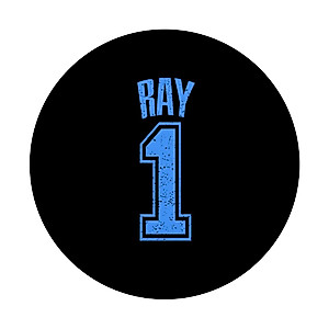 Ray Supporter Number 1 Greatest Fan PopSockets Swappable PopGrip