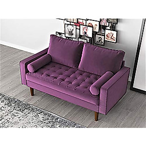 US Pride Furniture S5458-LV Love Seats, Purple