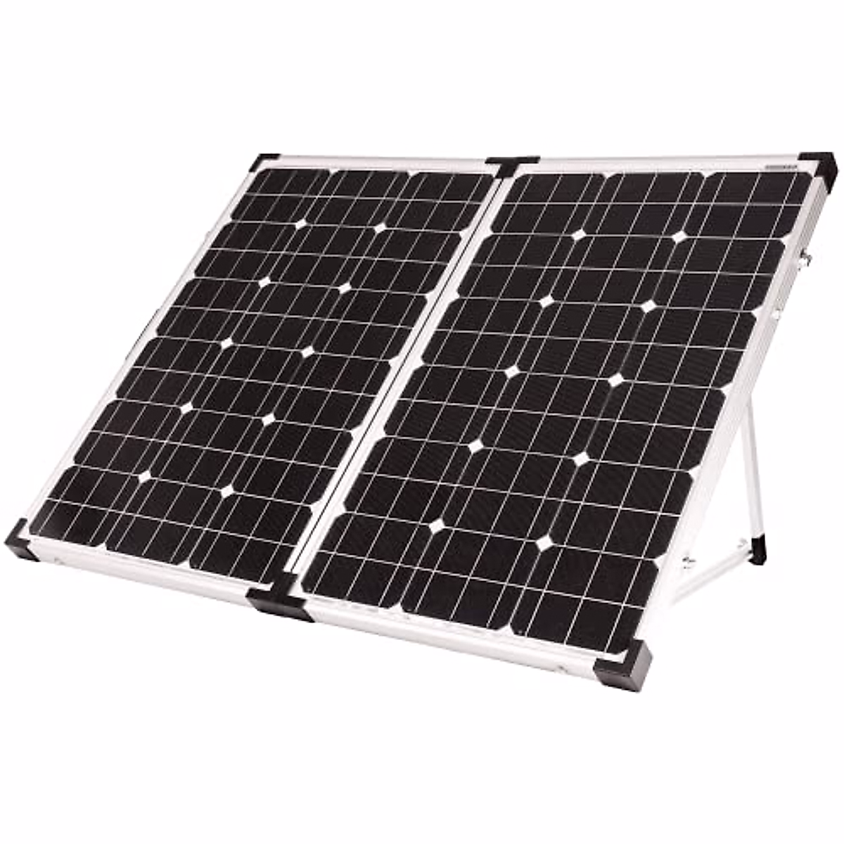 Go Power! GP-PSK-130 130W Portable Folding Solar Kit with 10 Amp Solar Controller