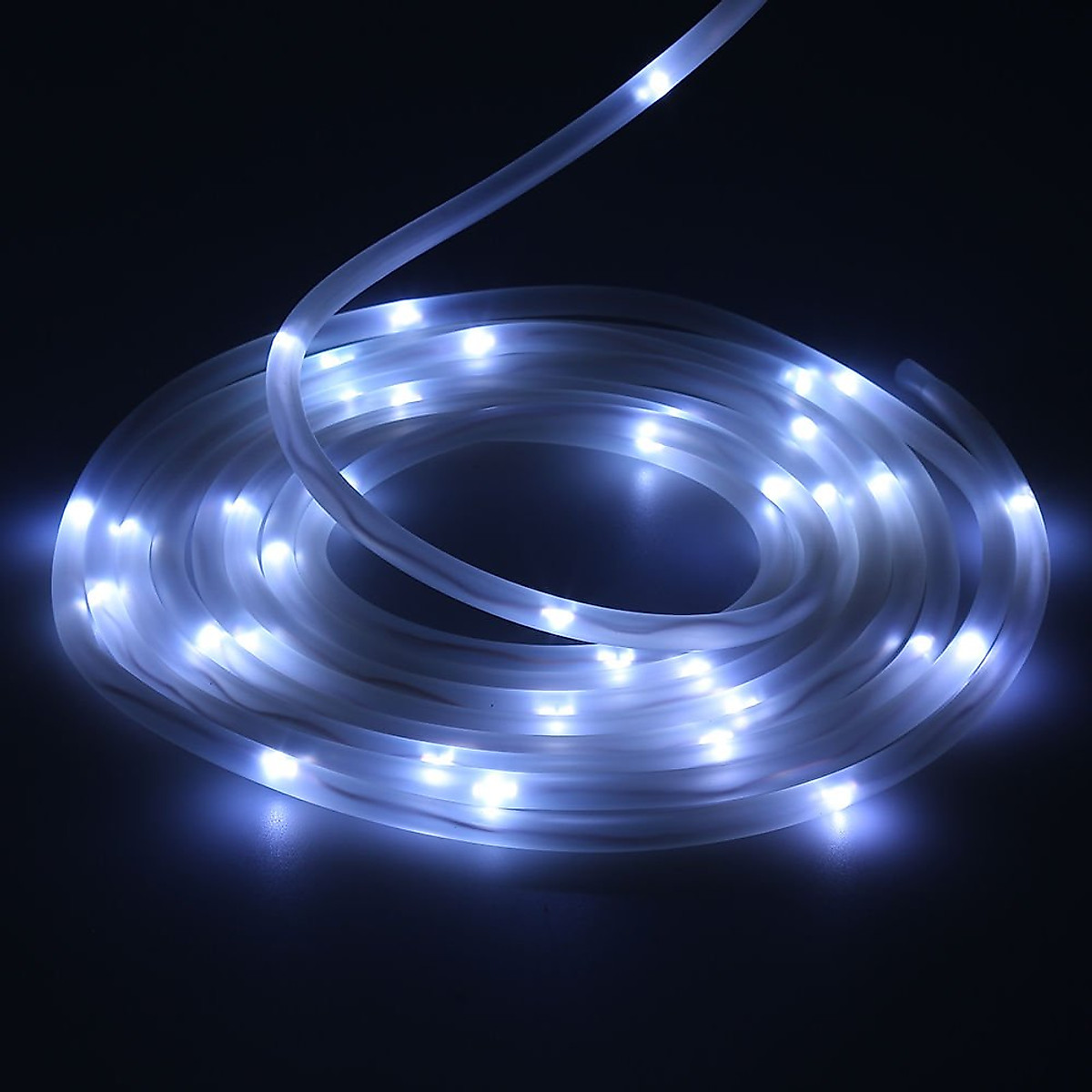 100 LED Solar string lights Fairy Rope for home garden wedding party decor RT6 - Cool White