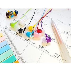 GADGET.COOL Wired Earbuds 10 Pack Bulk, Balanced Stereo Sound and Bass in-Ear Headphones with Ear Tip Replacements for iPhone Android Smartphone Tablet Laptop Computer School Classroom