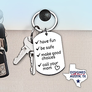 Rosa Vila Funny Keychain for Daughter and Son, Teen Girl Gifts For Teenage Girls, Teen Boys Gift Ideas, Gifts For Teenage Boys Gifts Ideas, Daughter Gift From Mom, Birthday Gifts For Teen Girls