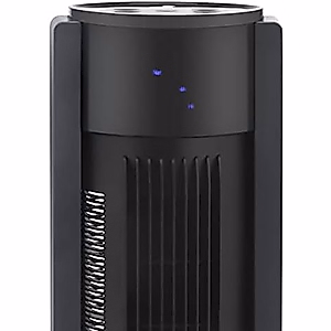 BETTER HOMES & GARDENS BHS2803696710BR 40" 5 Speed Tower Fan Internal Oscillation (Black) (Renewed)