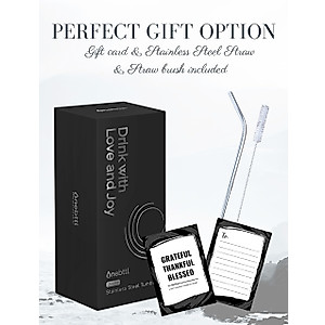 Onebttl Bridesman Insulated Stainless Steel Tumblers With Lids and Straws, Proposal Gifts for Man of Honor, Brother, Friends, Bridal Party, 20 oz, Black