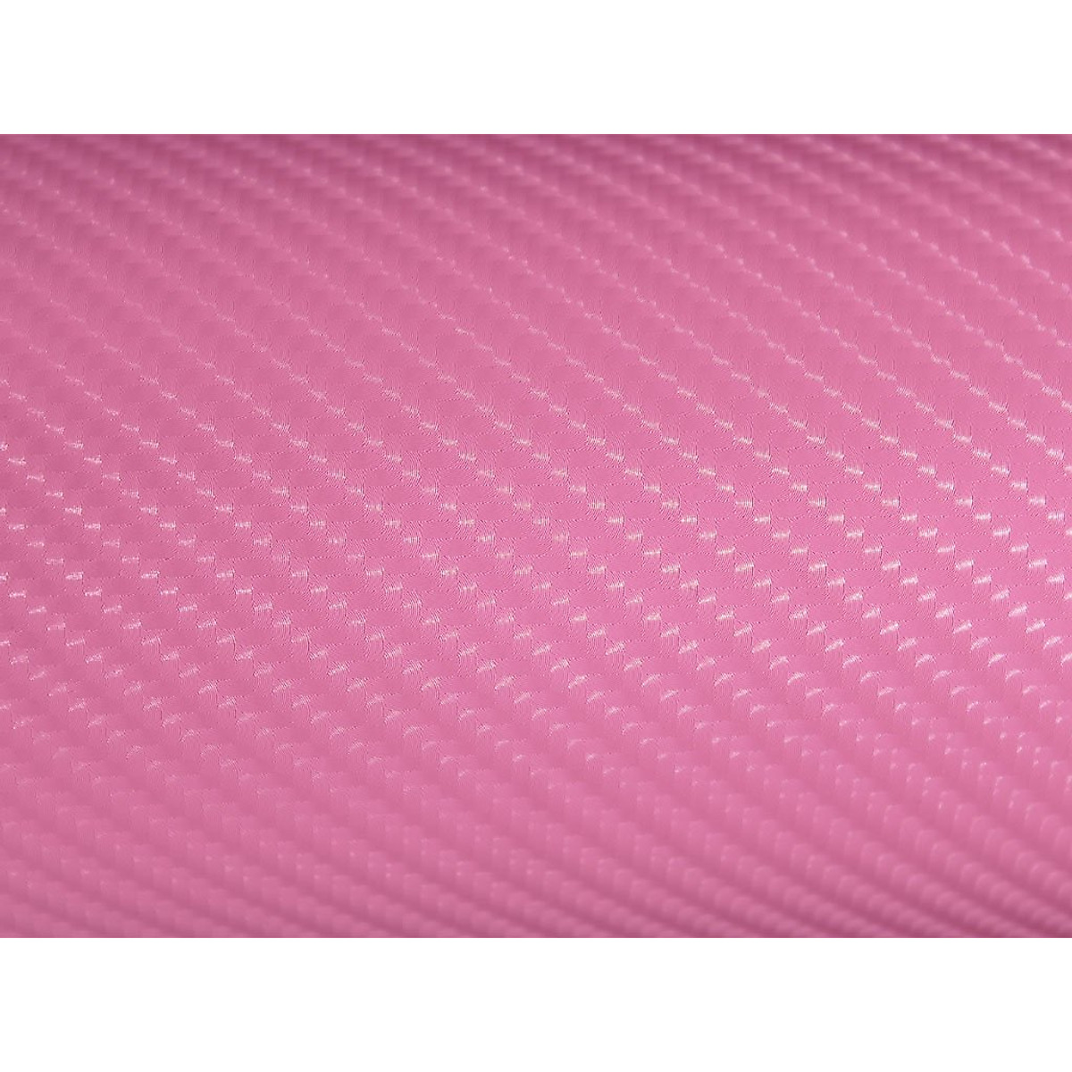 Rwraps 4D Carbon Fiber Vinyl Car Wrap Film in Pink - 5ft x 1ft - Vehicle Sheet Roll with Adhesive Back and Air Release Technology