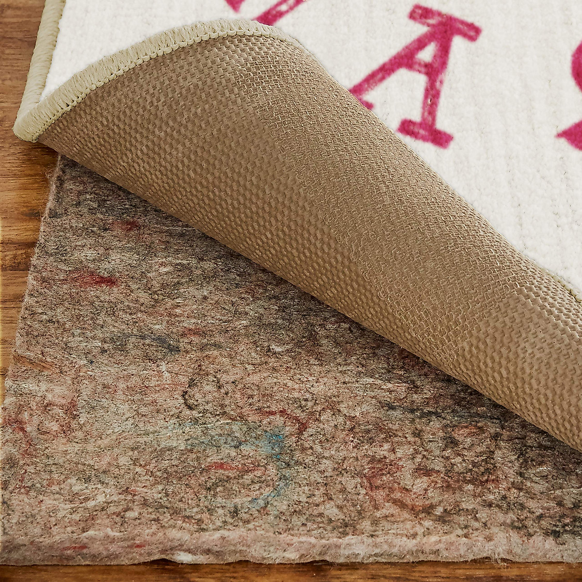 Mohawk Home Vintage Santa Christmas Mat 2' x 3' 4" Rug - Perfect for Kitchen, Entryway, Laundry Room