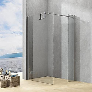 YES Time Shower Glass Door Hooks , 2 Piece Over The Door Hooks for Bathroom Frameless Glass Shower Door, Towel Hanger,Length 10cm/3.93" (Hook Inner Diameter of 9mm/0.35")