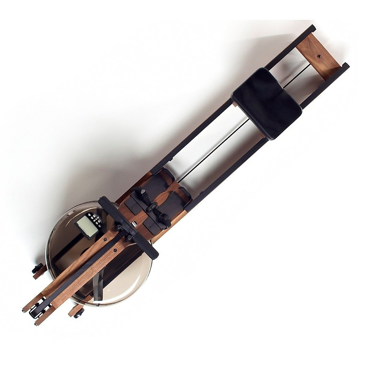 WaterRower Walnut Rowing Machine with S4 Monitor | USA Made | Original Handcrafted Erg Machine for Home Use & Gym | Best Warranty