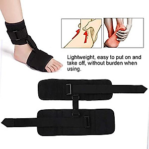 Foot Drop Brace, Adjustable Fasciitis Night Splints, Foot Drop Orthosis Ankle Corrector Brace Support Protection Correction Splint Right Or Left Drop Foot Brace Plantar Fasciitis Splint