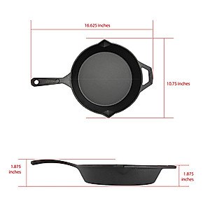 Range Kleen Taste of Home® 10-inch Pre-Seasoned Cast Iron Skillet
