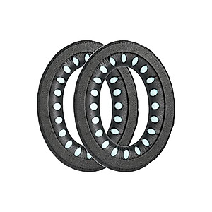 Premium Replacement Ear-Pads Ear-Cushions for Bose QuietComfort QC 45 35 35-ii, Replacement Cover Parts for QC-45 QC-35 QC-35ii Headphones (Black)