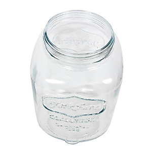 Homemade Butter Churn - Glass Jar 2 1/2 Gallon - Heavy Duty - Drill Powered