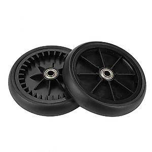 Stroller Wheel, Stroller Wheel Accessory Wheels Replacement for Yoya/Vovo Wheel Kids Carriage with Tools(A Pair of Rear Wheels)