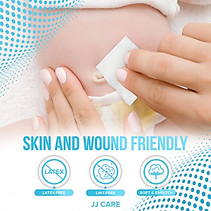 JJ CARE Non Woven Gauze [1000 Count], 2x2 Non Woven Gauze Pads for First Aid, 4-Ply Dental Gauze, Lint-Free Esthetic Wipes, Gauze Sponges for Wound Care