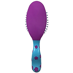 Scunci 2-Piece Girl Set Cushion Brush and Comb in Assorted Colors (1-Pack)