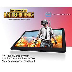 Azpen 10 Inch Android 11 Tablet IPS HD Display 2GB RAM 32GB Storage Dual Camera Bluetooth WiFi