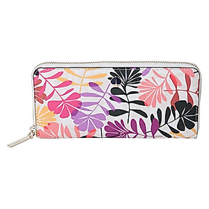 kate spade new york Hawaii Exclusive Cream Floral long Slim Continental Wallet
