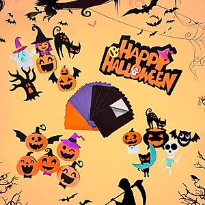 BENECREAT 12PCS 11.5"x15.5" Large Black Halloween Velvet Adhesive Back Sheet Jewelry Box Liner Fabric, Durable and Water Resistant for Festival Art Craft Making