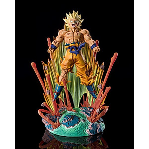TAMASHII NATIONS - Dragon Ball Z - Super Saiyan Son Goku are You Talking About Krillin?!!!!!, Bandai Spirits FiguartsZERO Collectible Statue