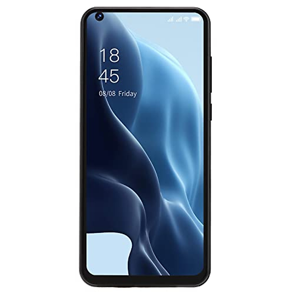 Unlocked Smartphones, 3 Card Slots 3 in 1 Navigation System 4GB RAM 64GB ROM Cellphone Face Unlock for Entertainment (US Plug)