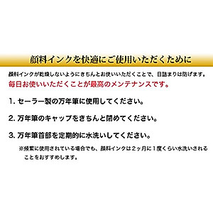 Sailor 13-2002-220 Fountain Pen, Pigment Bottle Ink, 1.7 fl oz (50 ml), Ultra Black